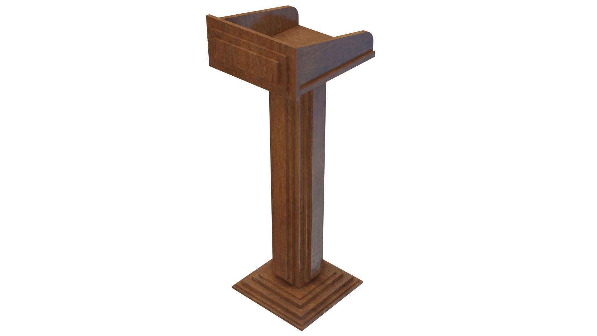 Pulpit model - TurboSquid 1694101