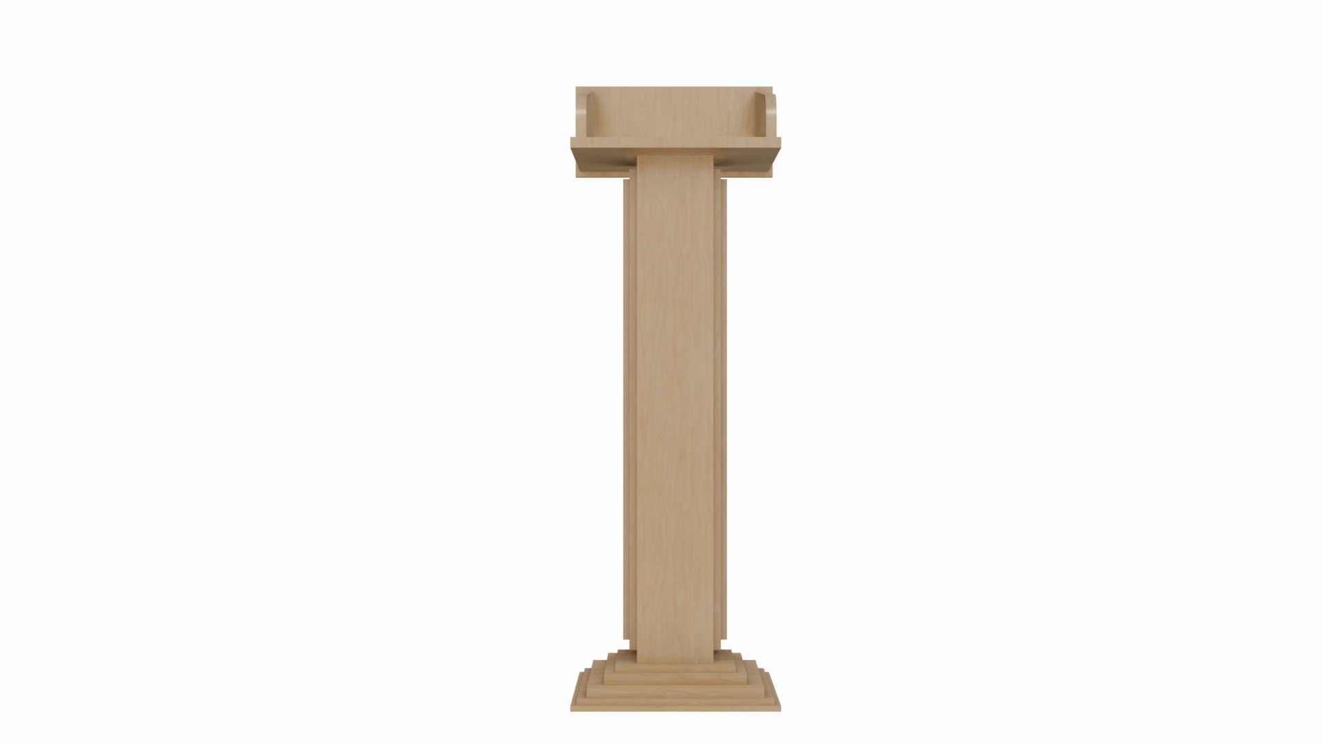Pulpit model - TurboSquid 1694101