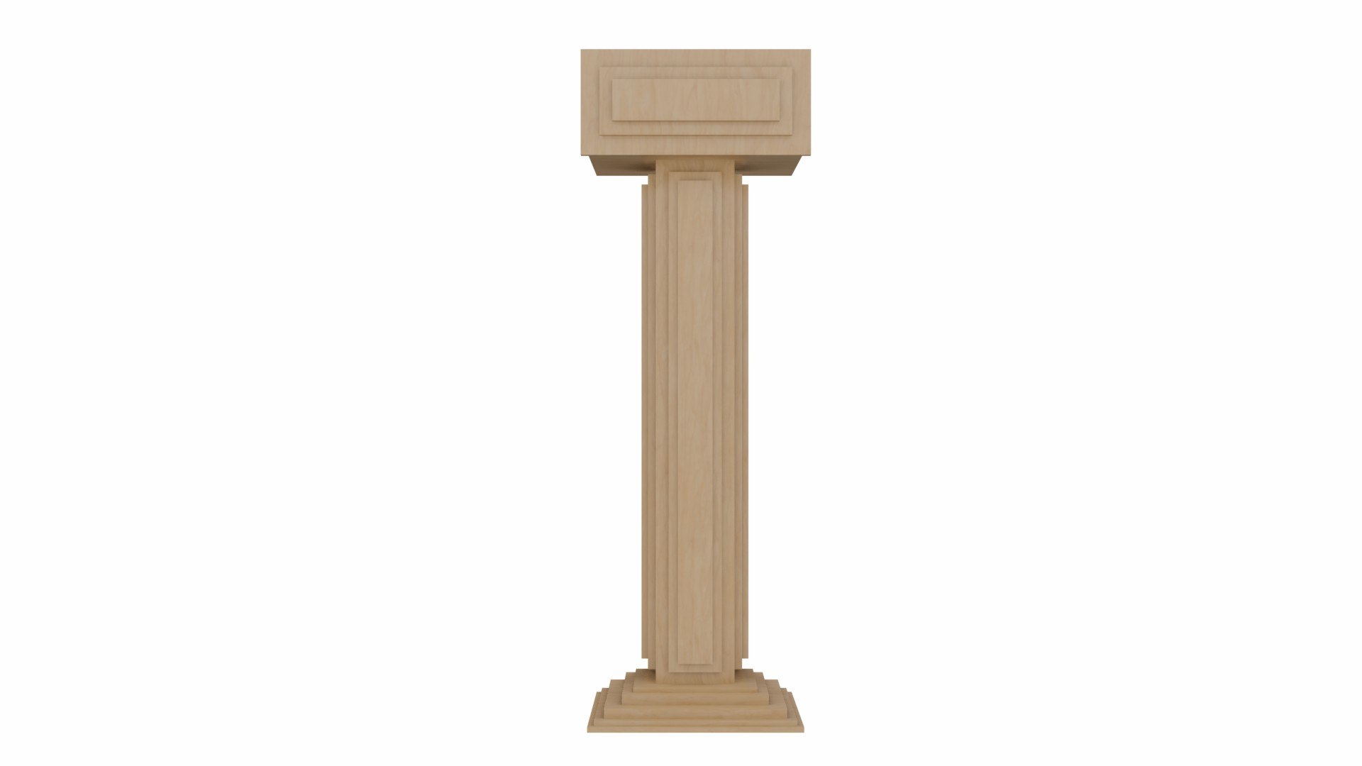 Pulpit model - TurboSquid 1694101