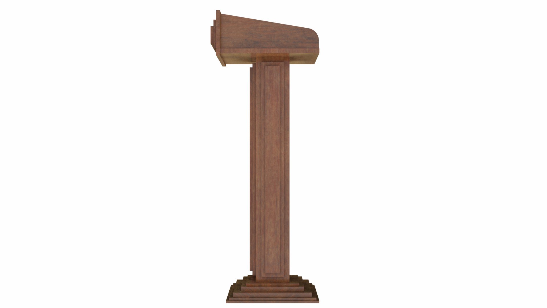 Pulpit model - TurboSquid 1694101