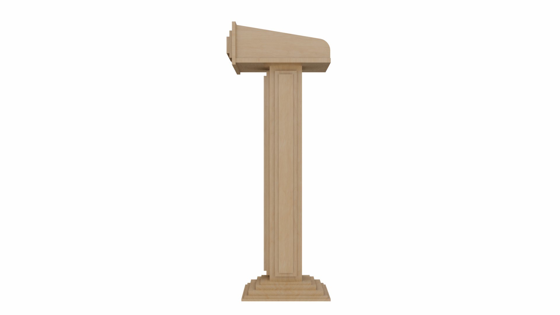 Pulpit model - TurboSquid 1694101