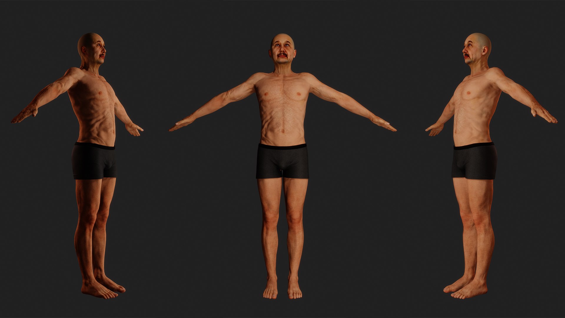 Not Albert Einstein Low-poly Game-ready 3D Model 3D Model - TurboSquid ...