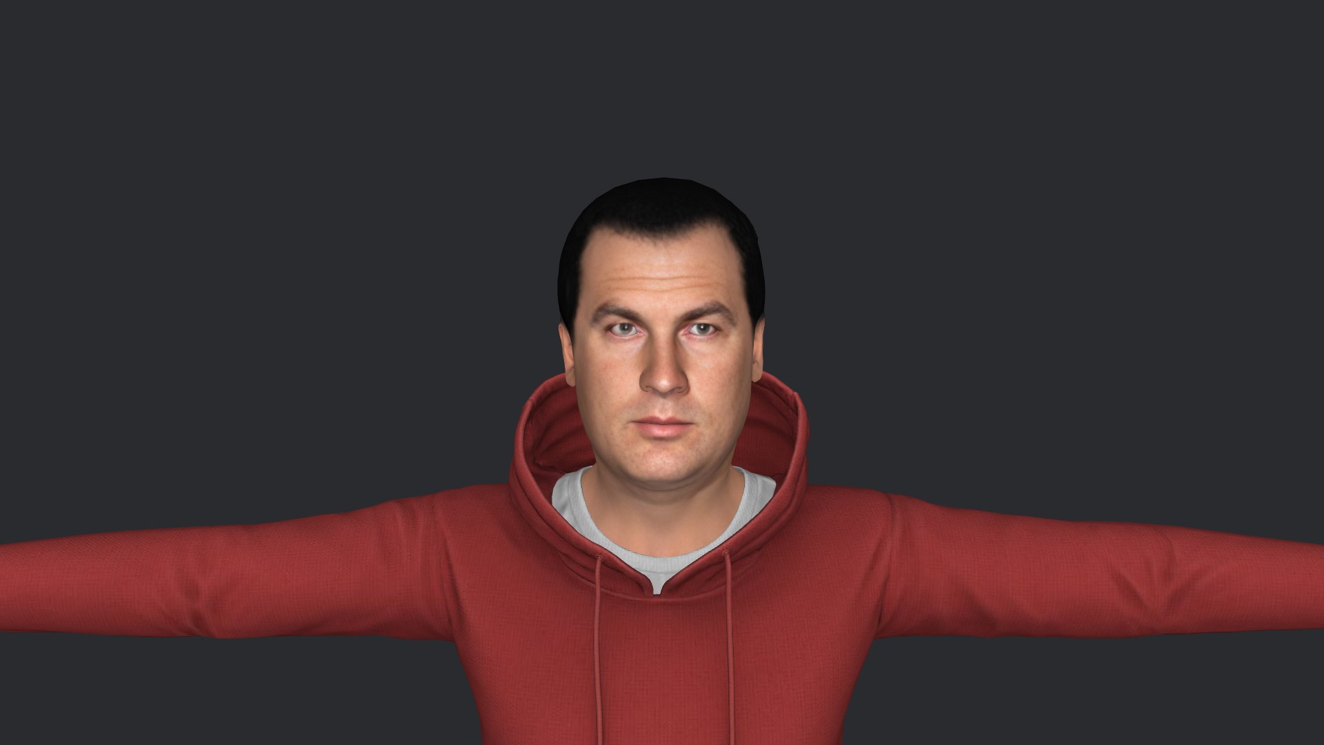 3D Steven Seagal Hyper Realistic Full Body Fully Rigged Character ...
