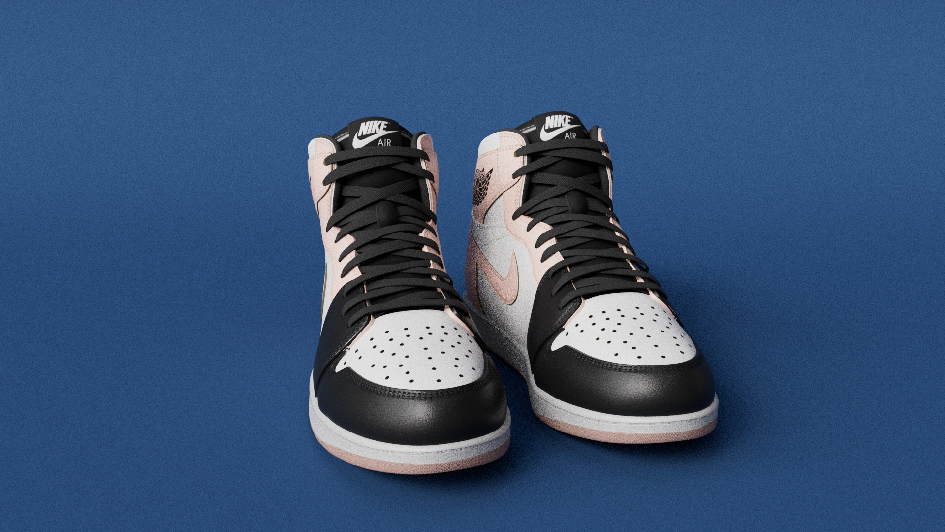 Combo AirJordan 1 Retro HighOG Color Model - TurboSquid 2013810