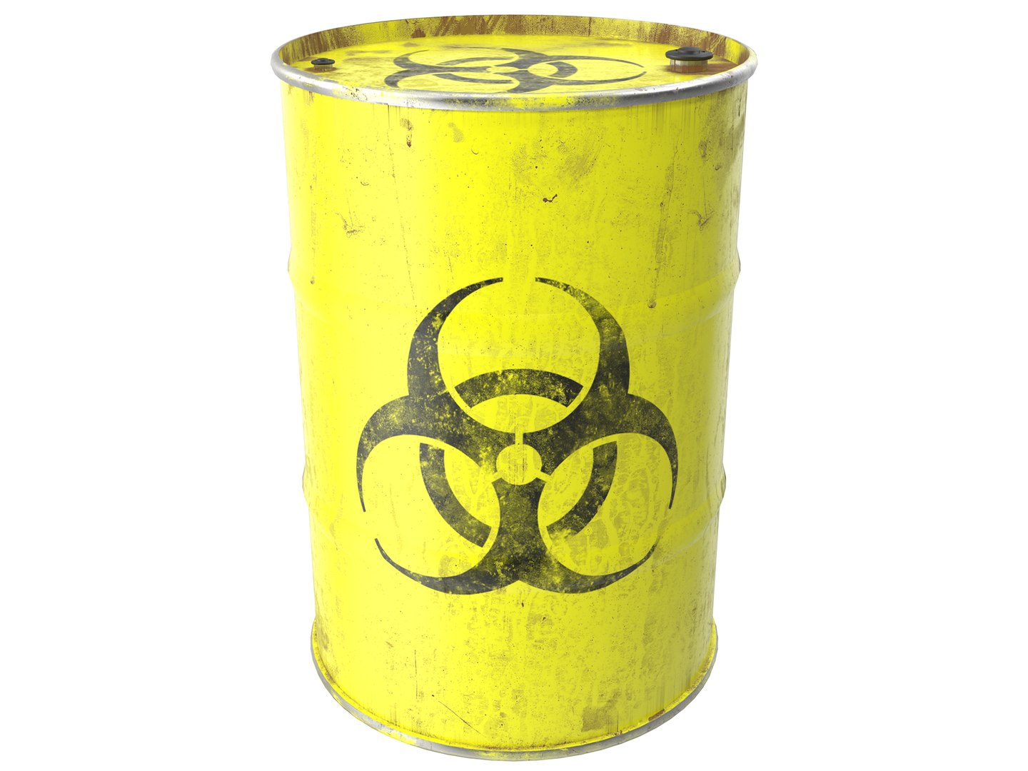 3D Biohazard barrel - TurboSquid 1809234