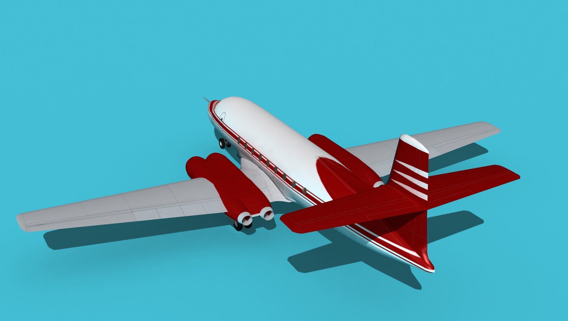 Avro Canada C-102 Jetliner V03 3D Model - TurboSquid 1912389