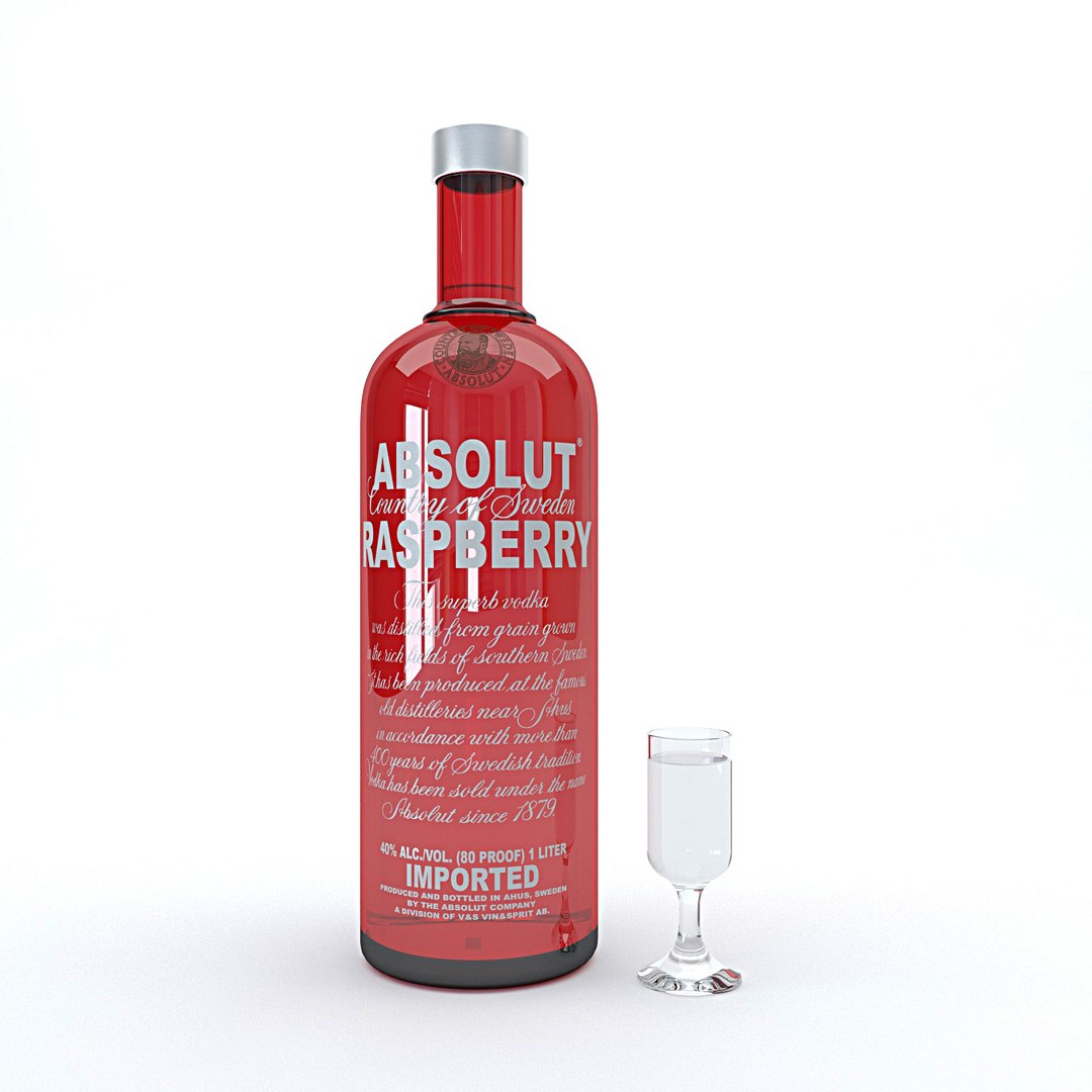 3D Vodka Alcohol Drink - TurboSquid 1559730