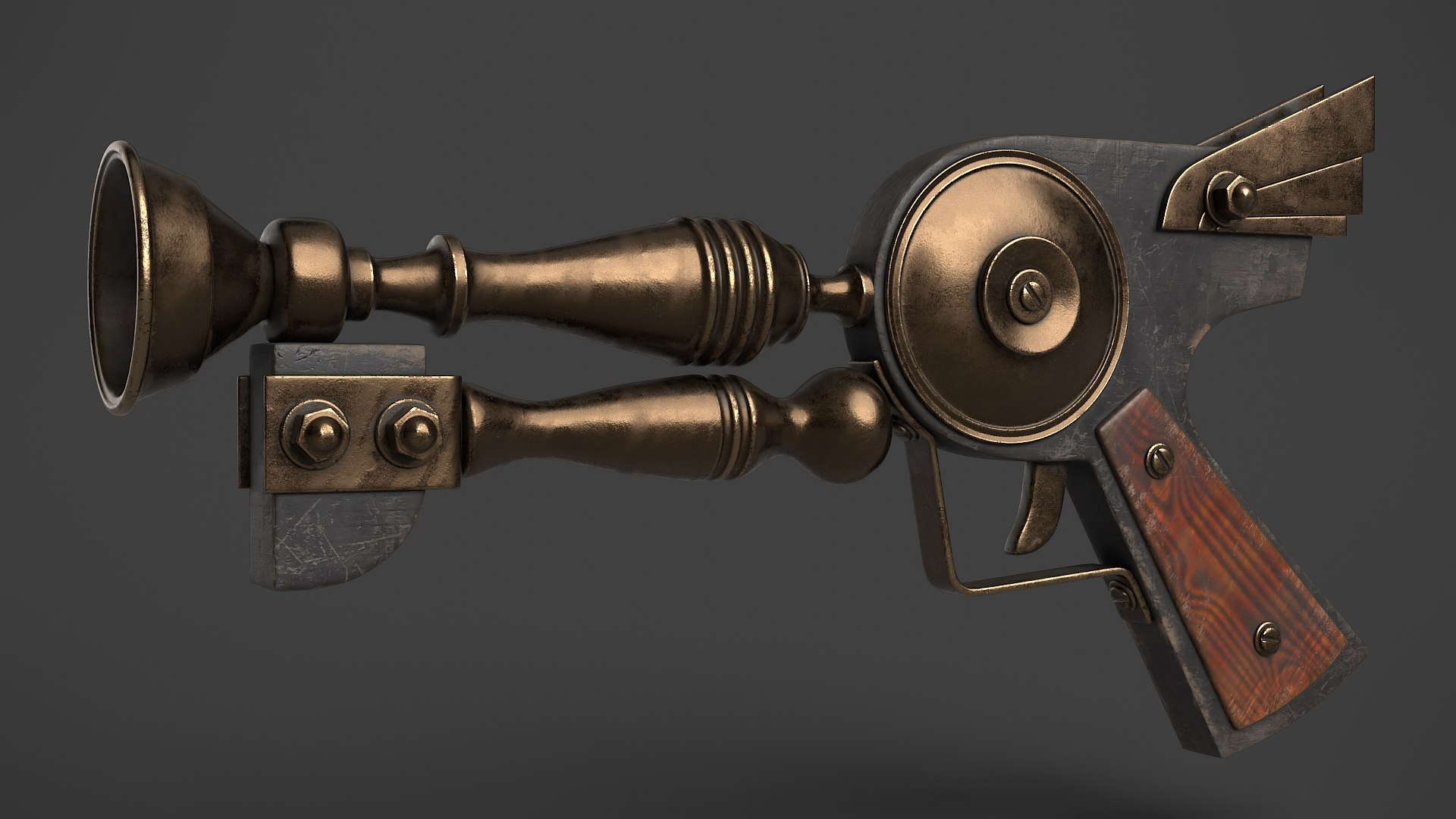 modelo 3d Fantasy Gun 21 - TurboSquid 1936445