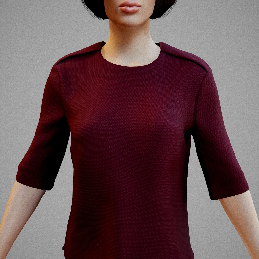 3D clothing model - TurboSquid 1345539
