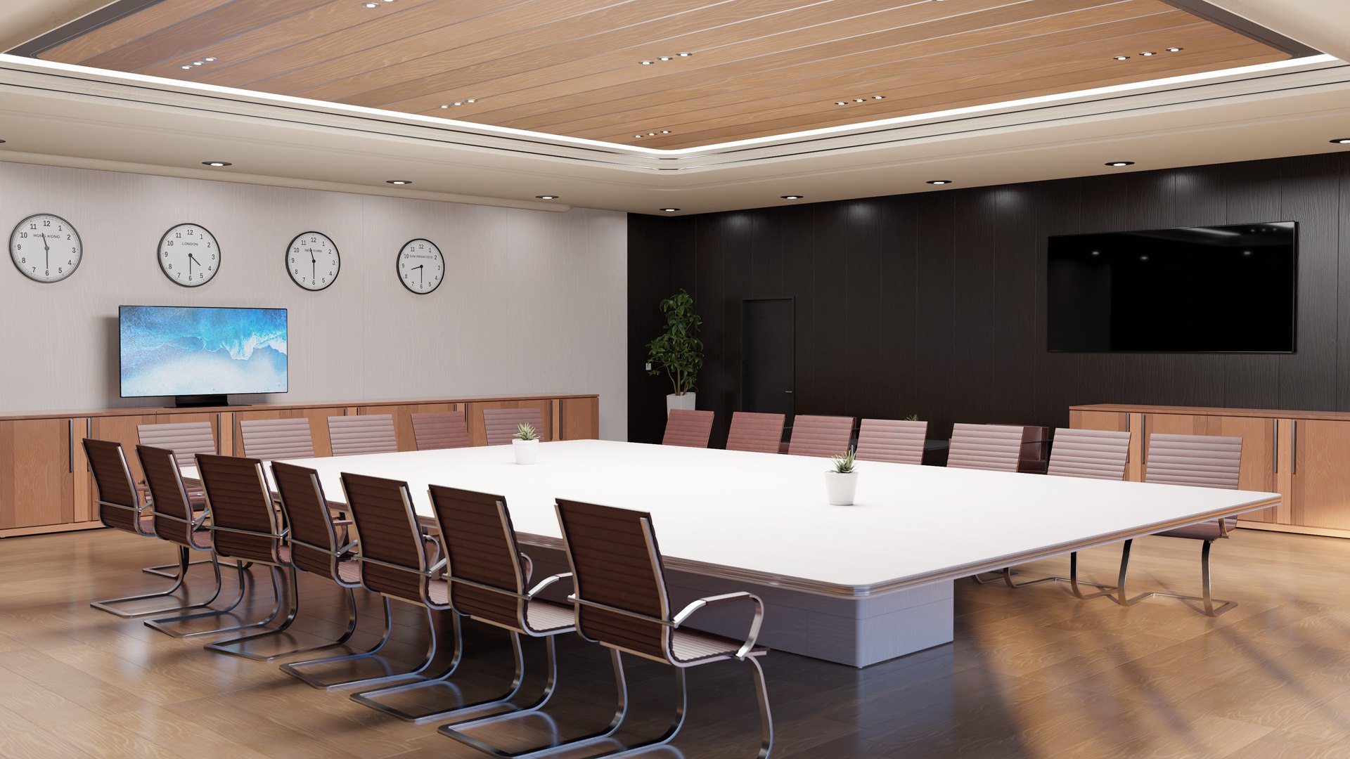 3D Modern Conference Room - Blender - Fbx - Obj Model - TurboSquid 2124555