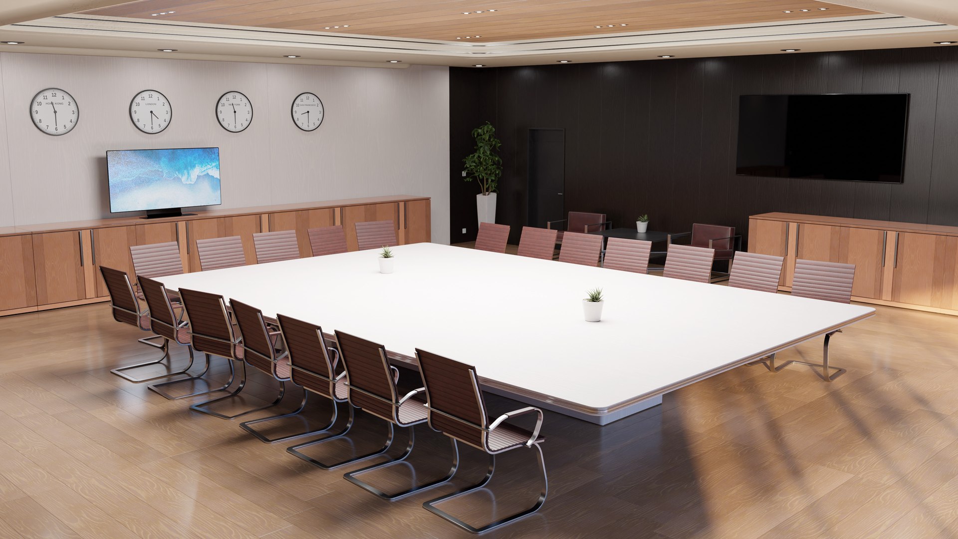 3D Modern Conference Room - Blender - Fbx - Obj Model - TurboSquid 2124555