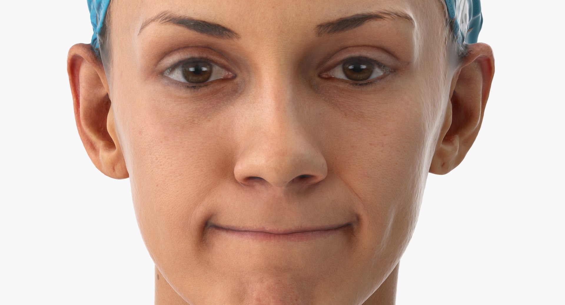 3D Athena Human Head Lip - TurboSquid 1667307