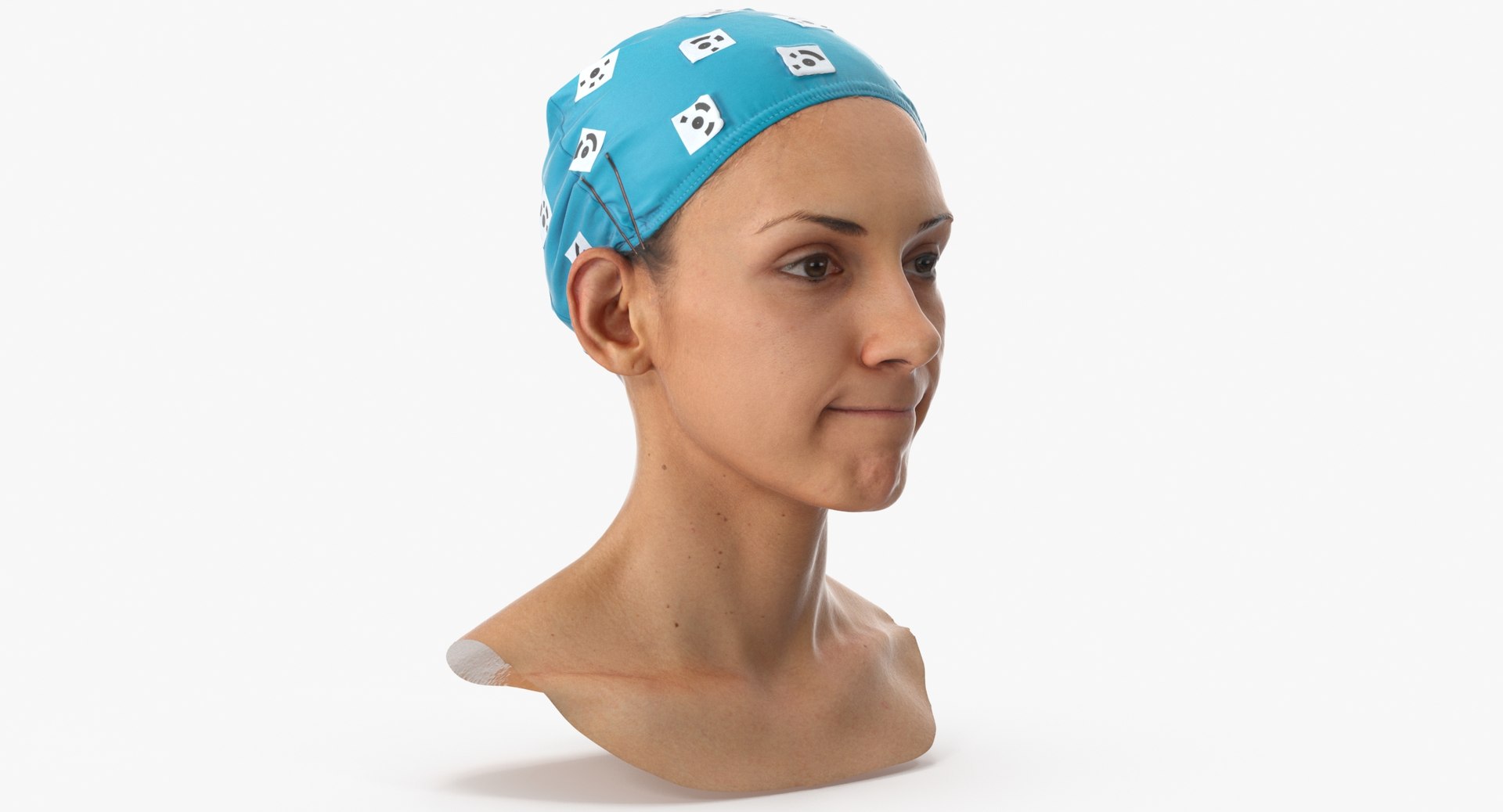 3D Athena Human Head Lip - TurboSquid 1667307