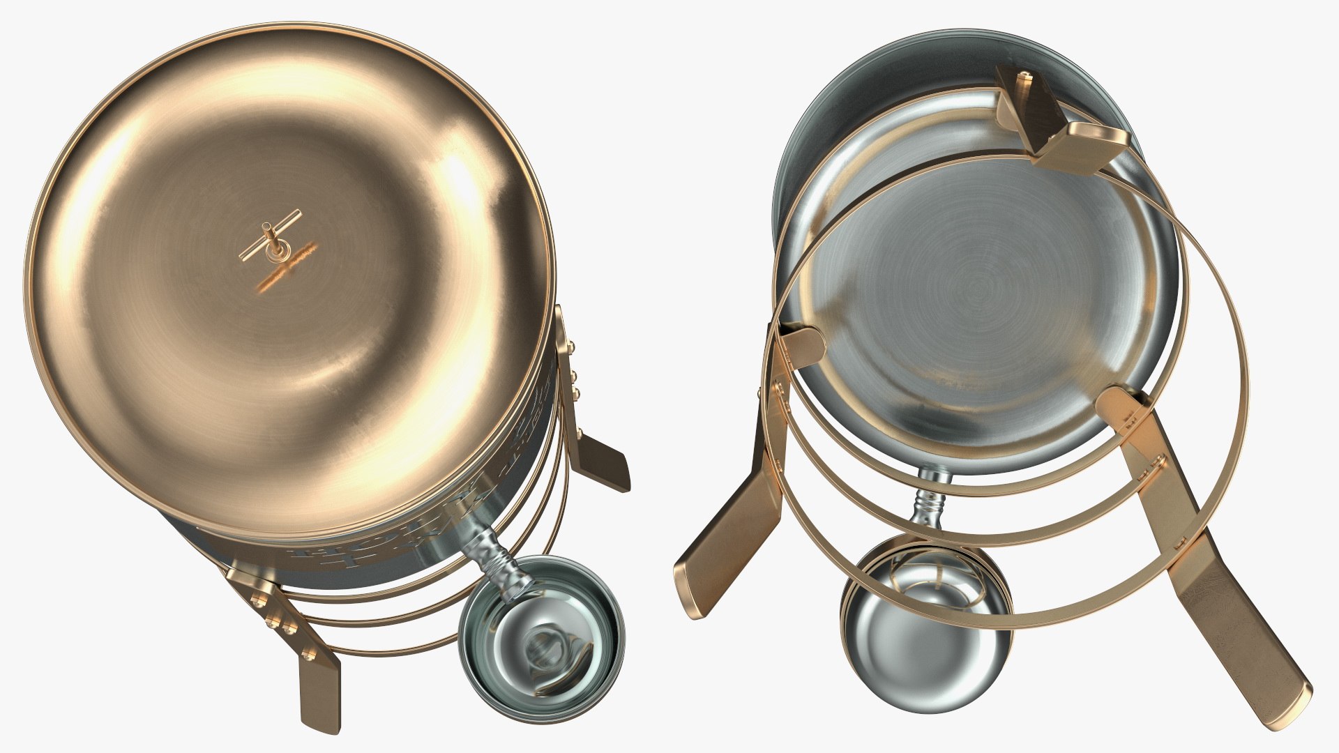 Holy Water Tank With Stand 3D - TurboSquid 1875595