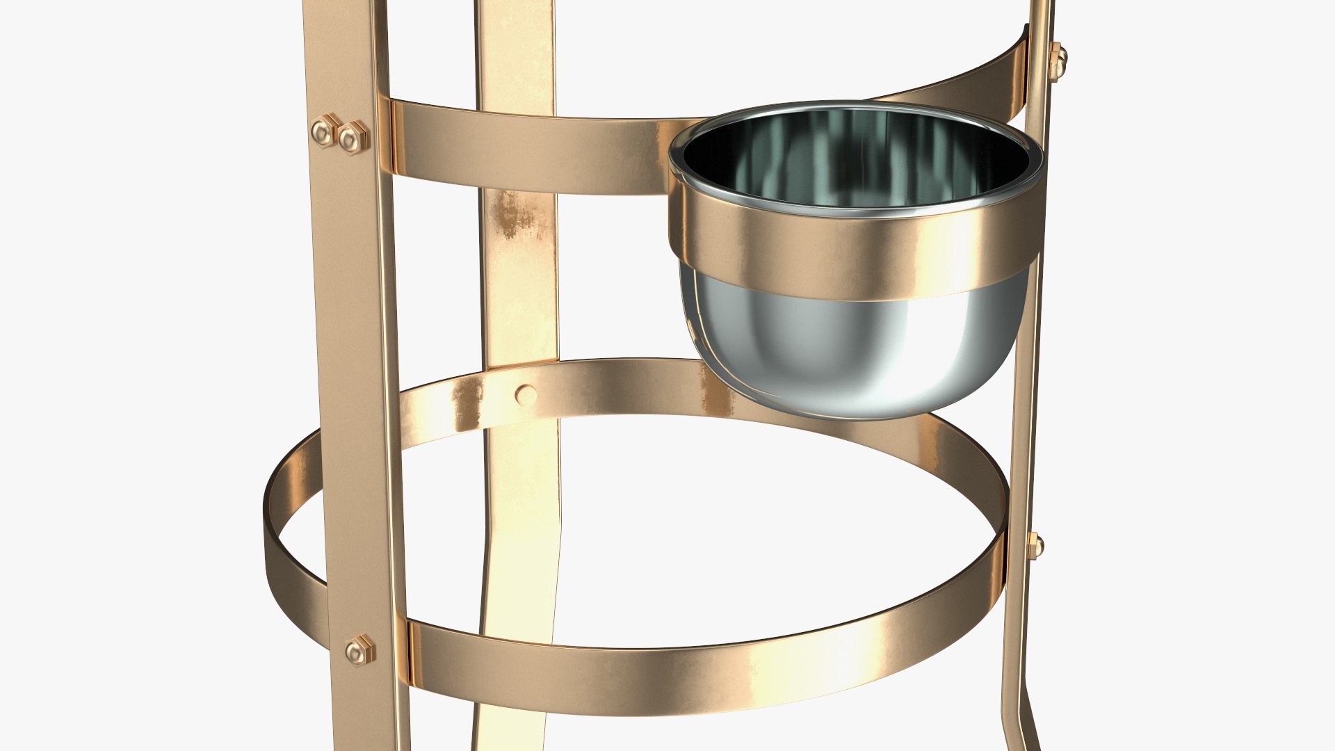 Holy Water Tank With Stand 3D - TurboSquid 1875595