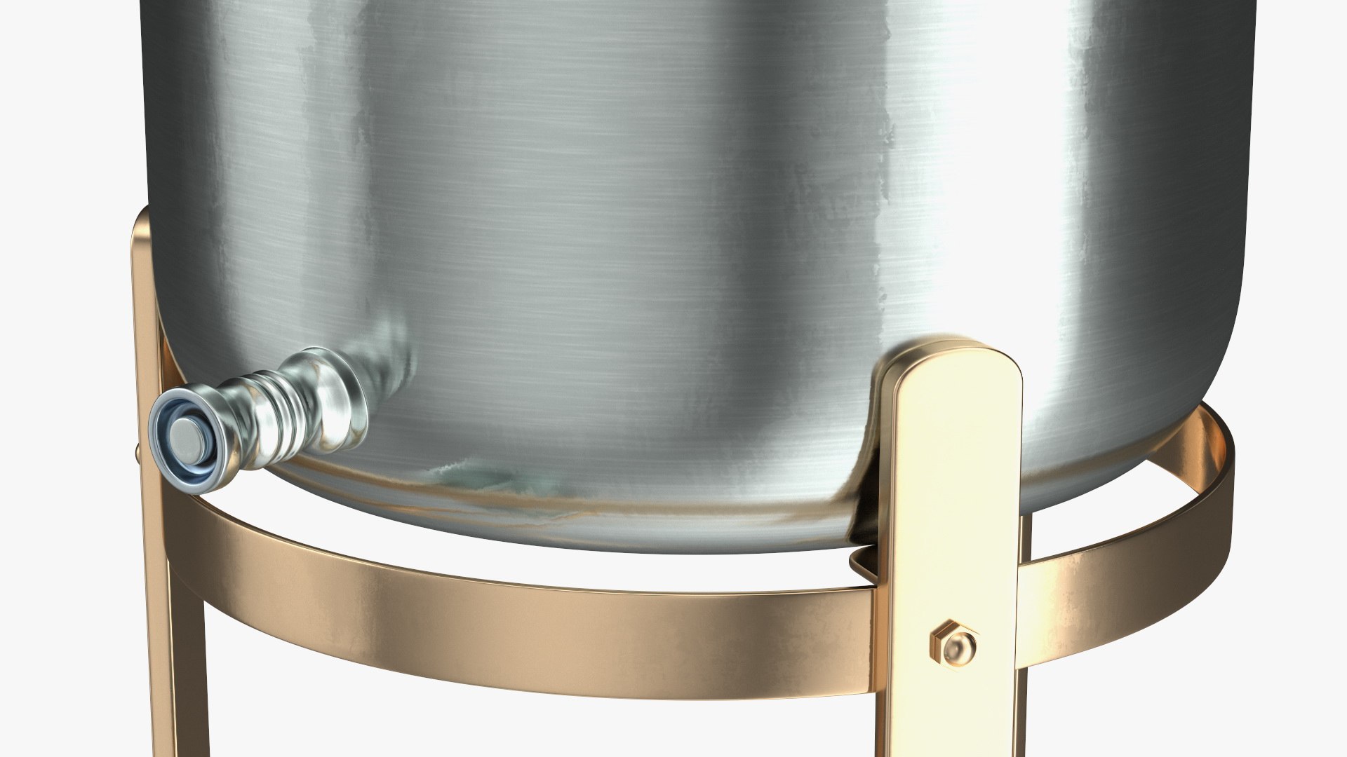 Holy Water Tank With Stand 3D - TurboSquid 1875595