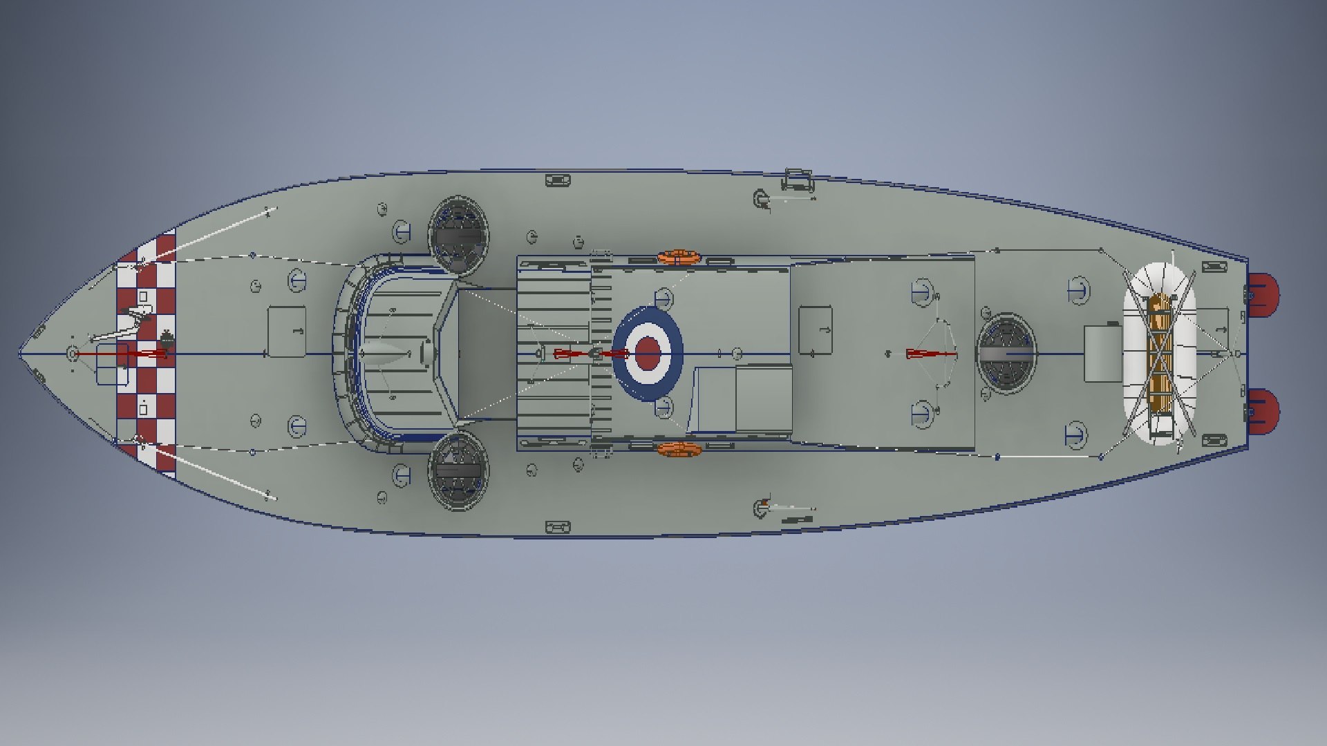 3D Large Battery Ship - TurboSquid 2069428