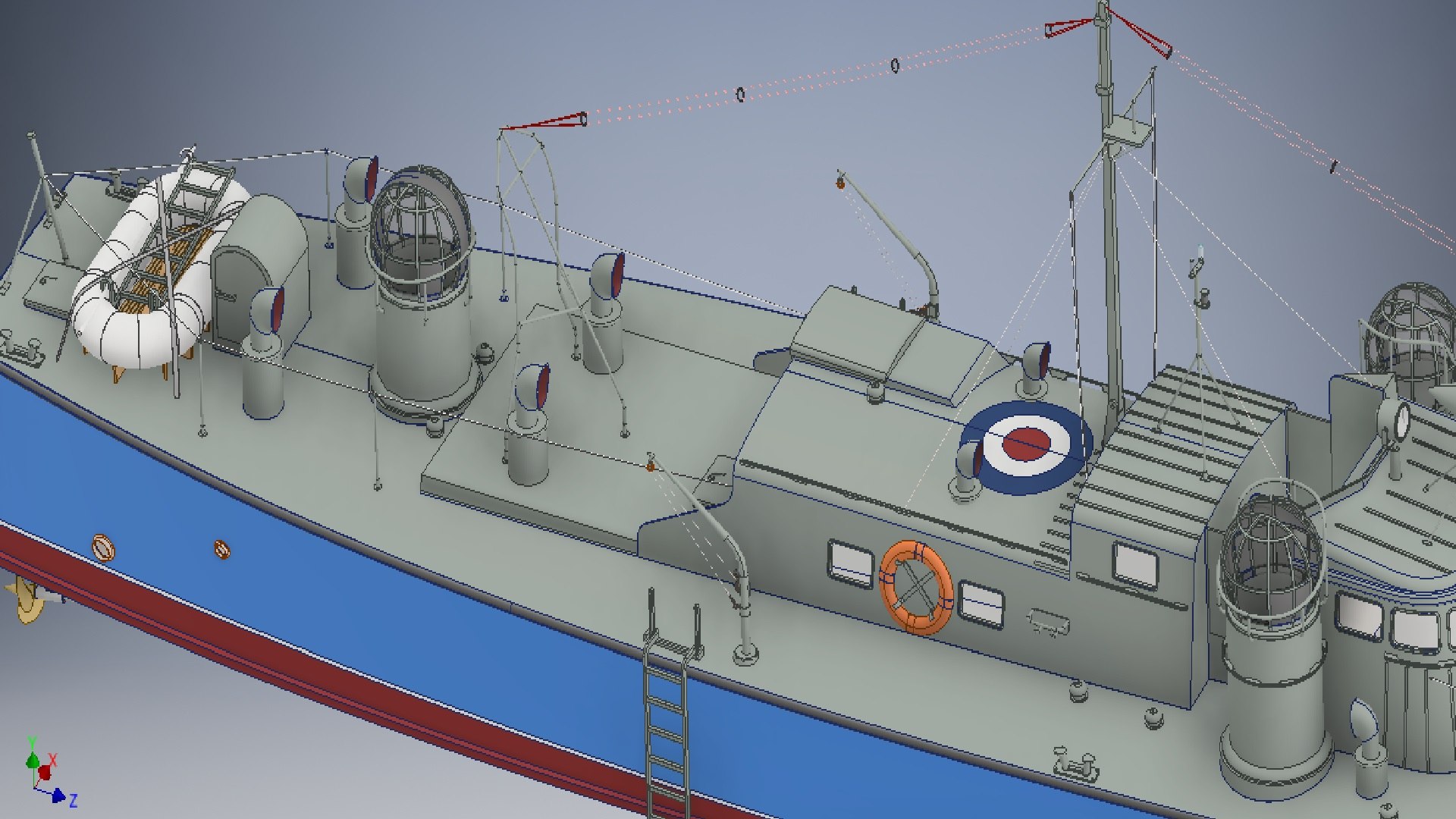 3D Large Battery Ship 3D model - TurboSquid 2069428