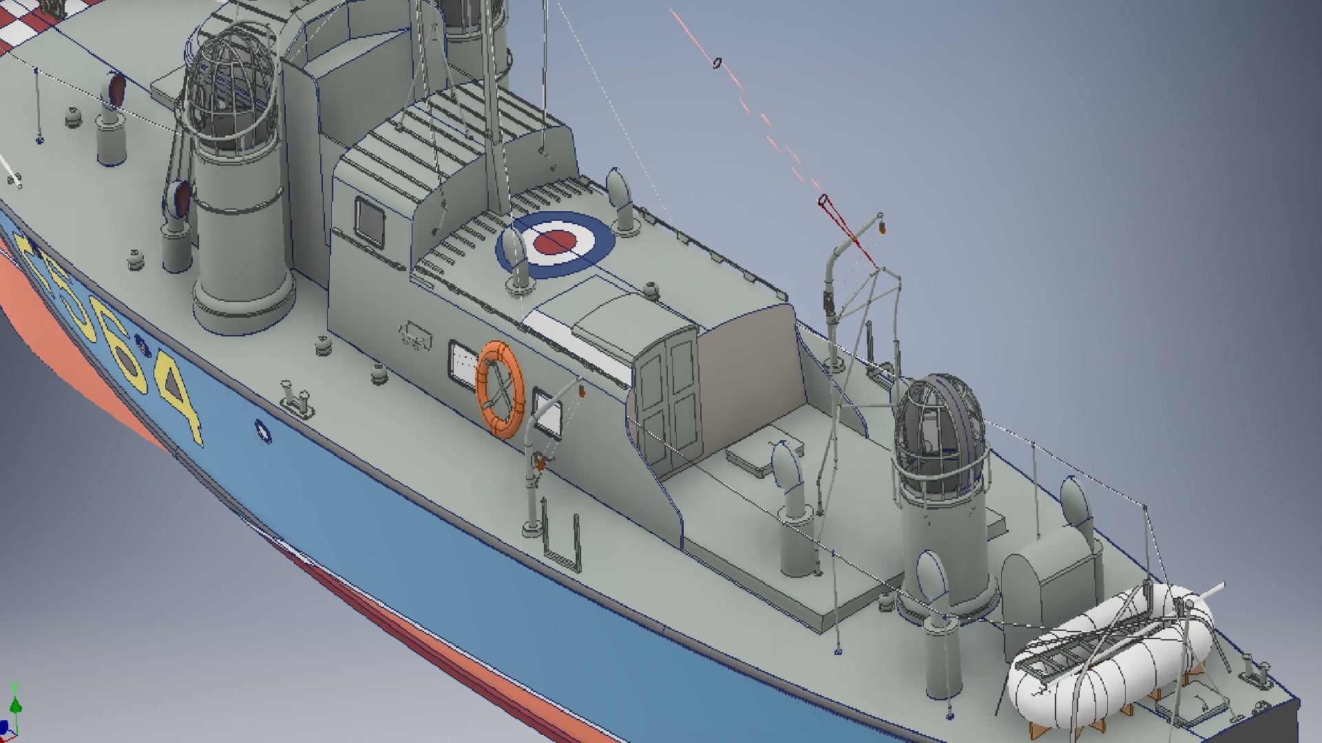 3D Large Battery Ship - TurboSquid 2069428