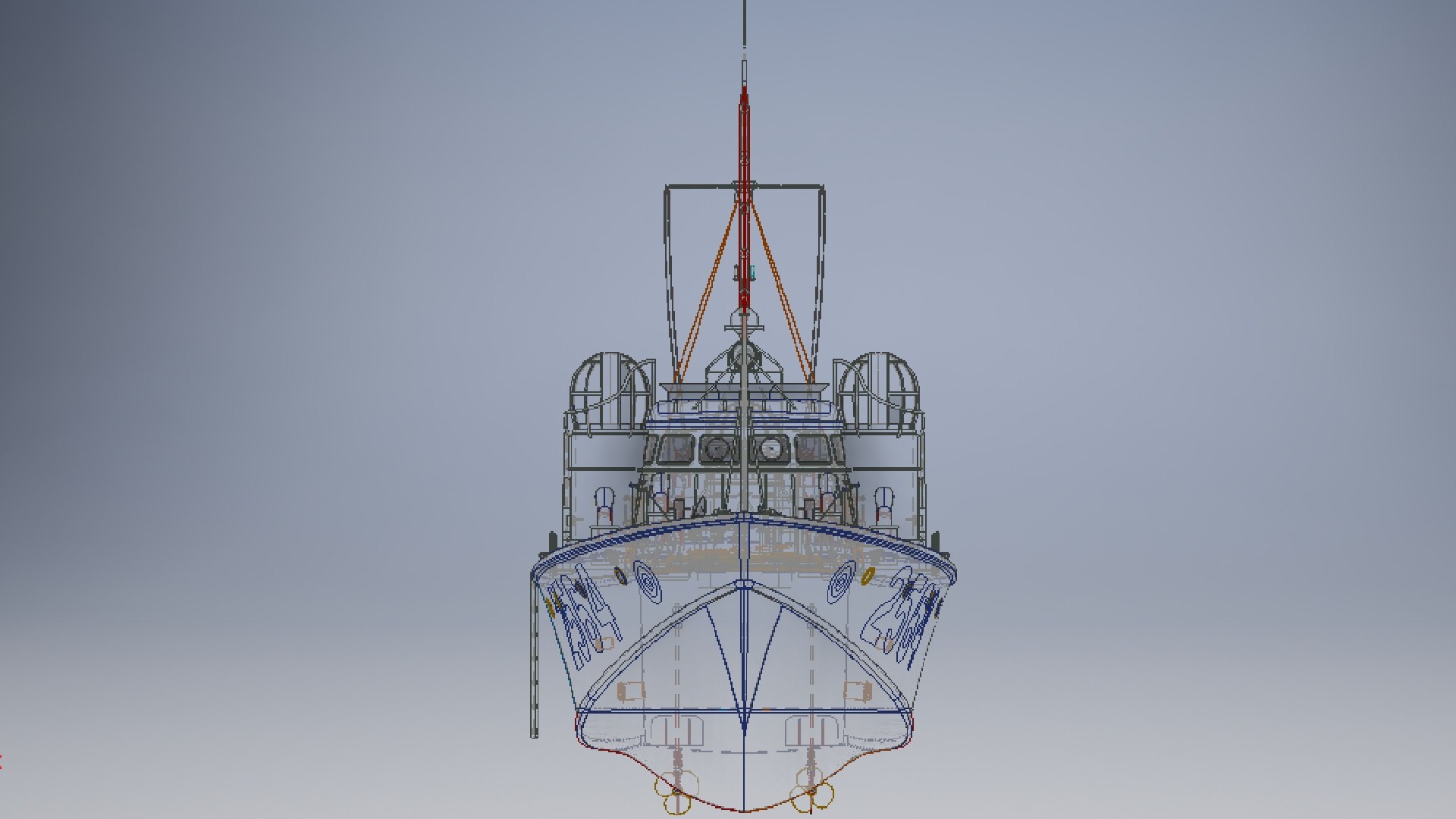 3D Large Battery Ship - TurboSquid 2069428