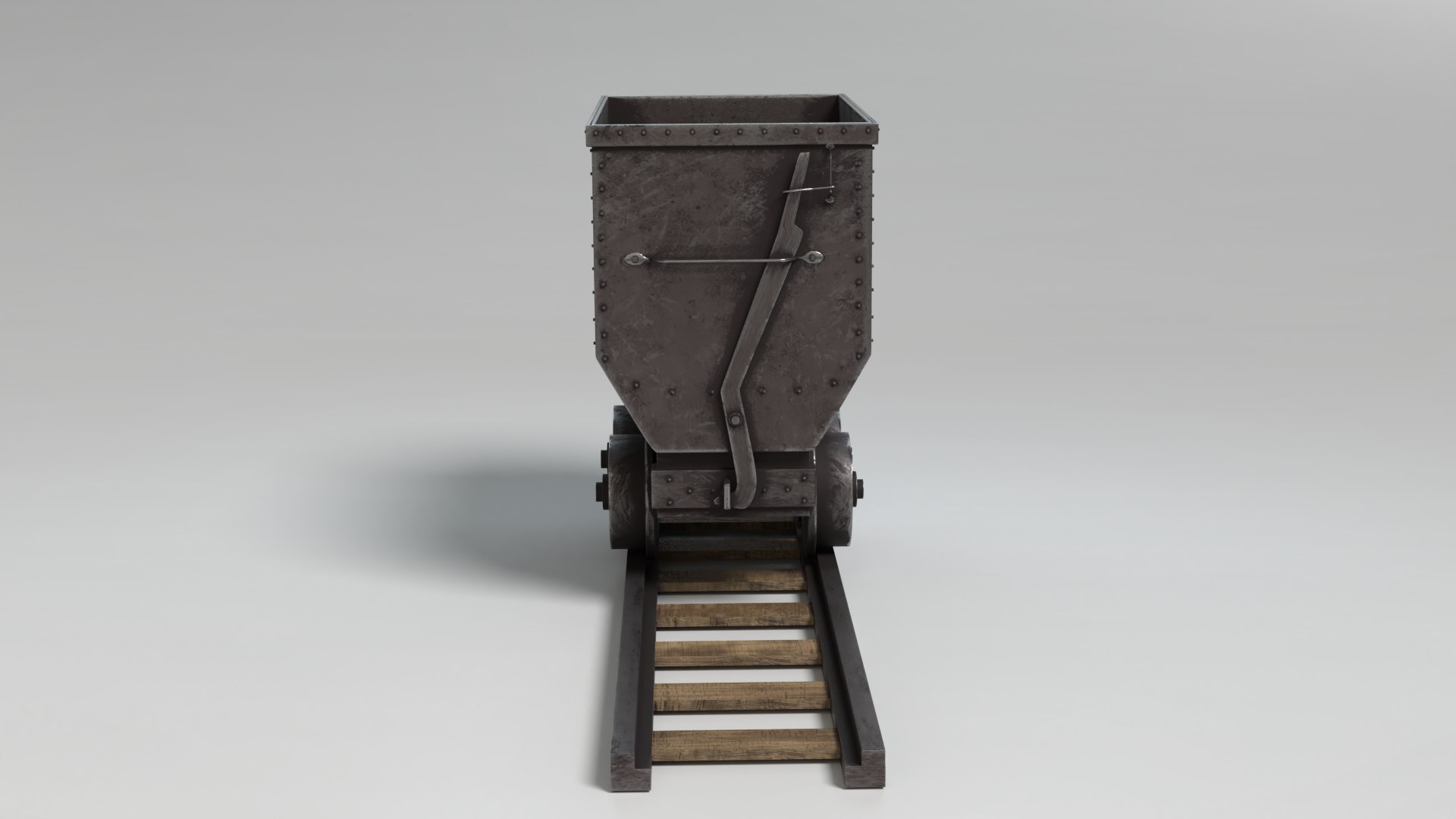 Mining Cart 3D Model - TurboSquid 1518213