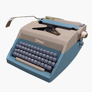 Typewriter Blender Models for Download | TurboSquid