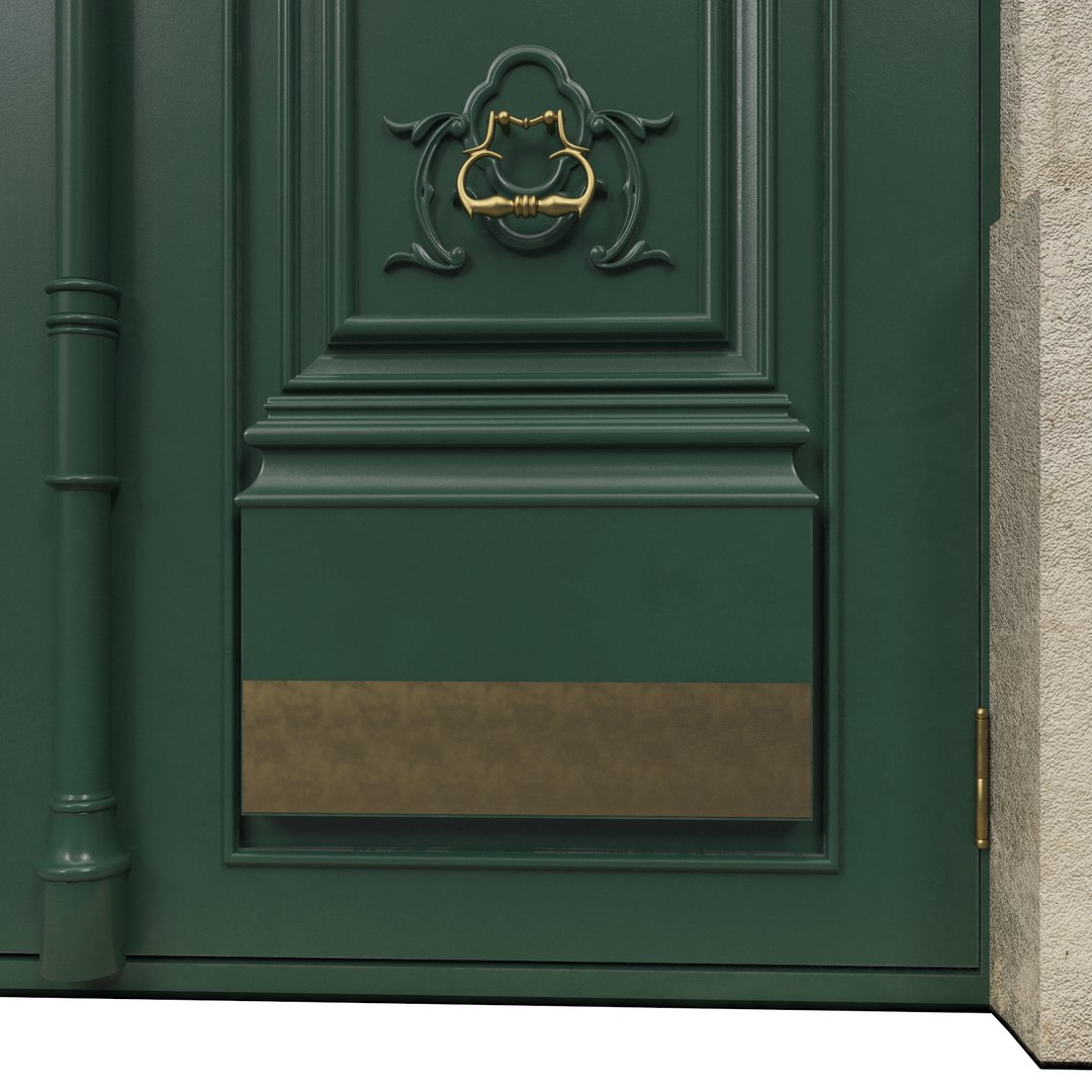 Classic Door Model - TurboSquid 1655250
