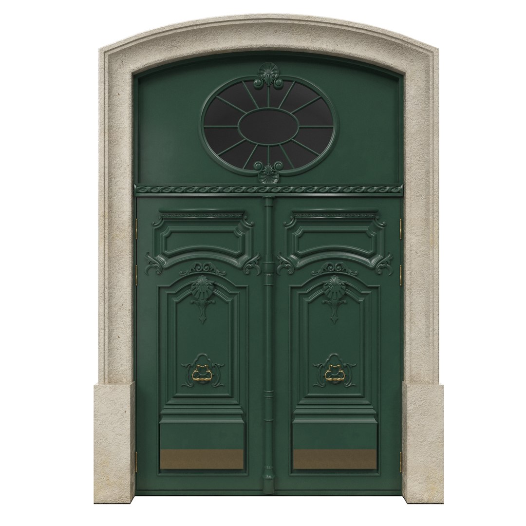 Classic Door Model - TurboSquid 1655250