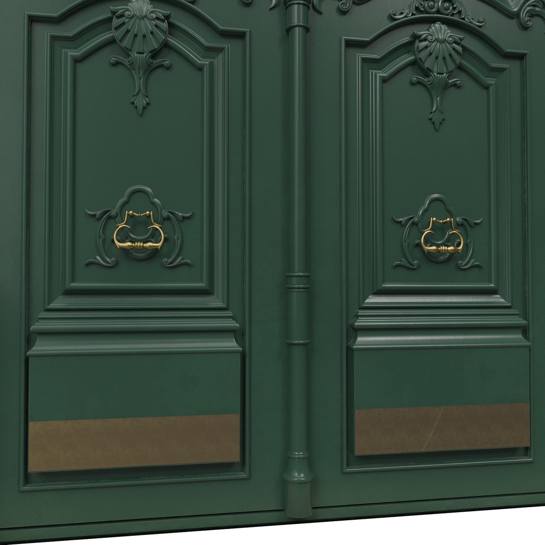 Classic Door Model - TurboSquid 1655250