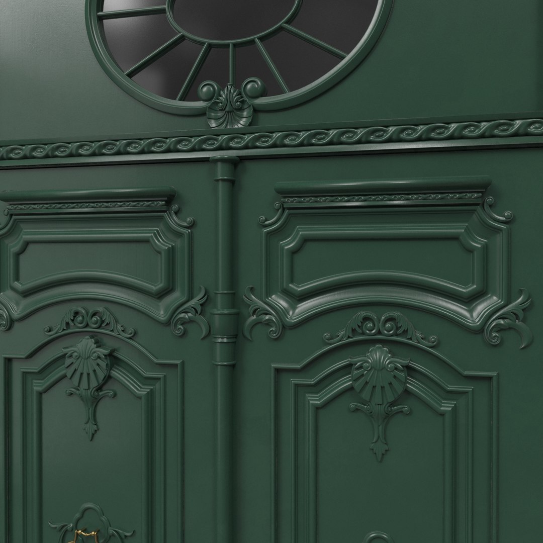 Classic Door Model - TurboSquid 1655250