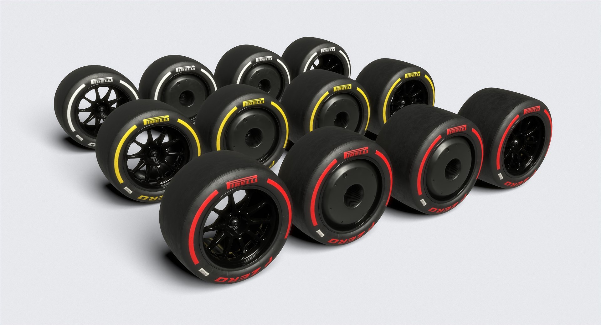 Formula 1 Wheel F1 Season 2022 3D Model - TurboSquid 1896802