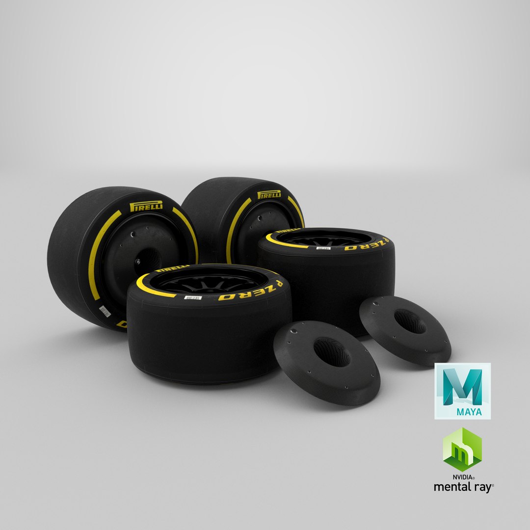 Formula 1 Wheel F1 Season 2022 3D model - TurboSquid 1896802