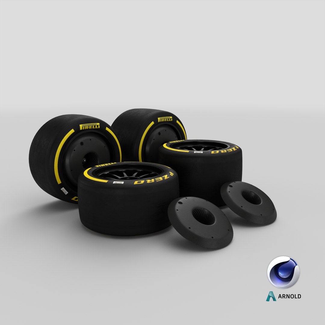 Formula 1 Wheel F1 Season 2022 3D Model - TurboSquid 1896802