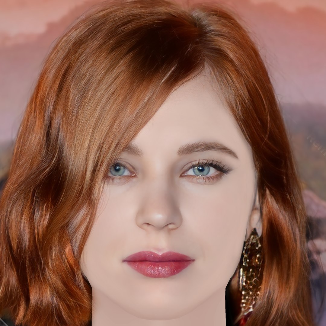 3D Model Sierra McCormick Head - No Hair - Low Poly Head For Game ...