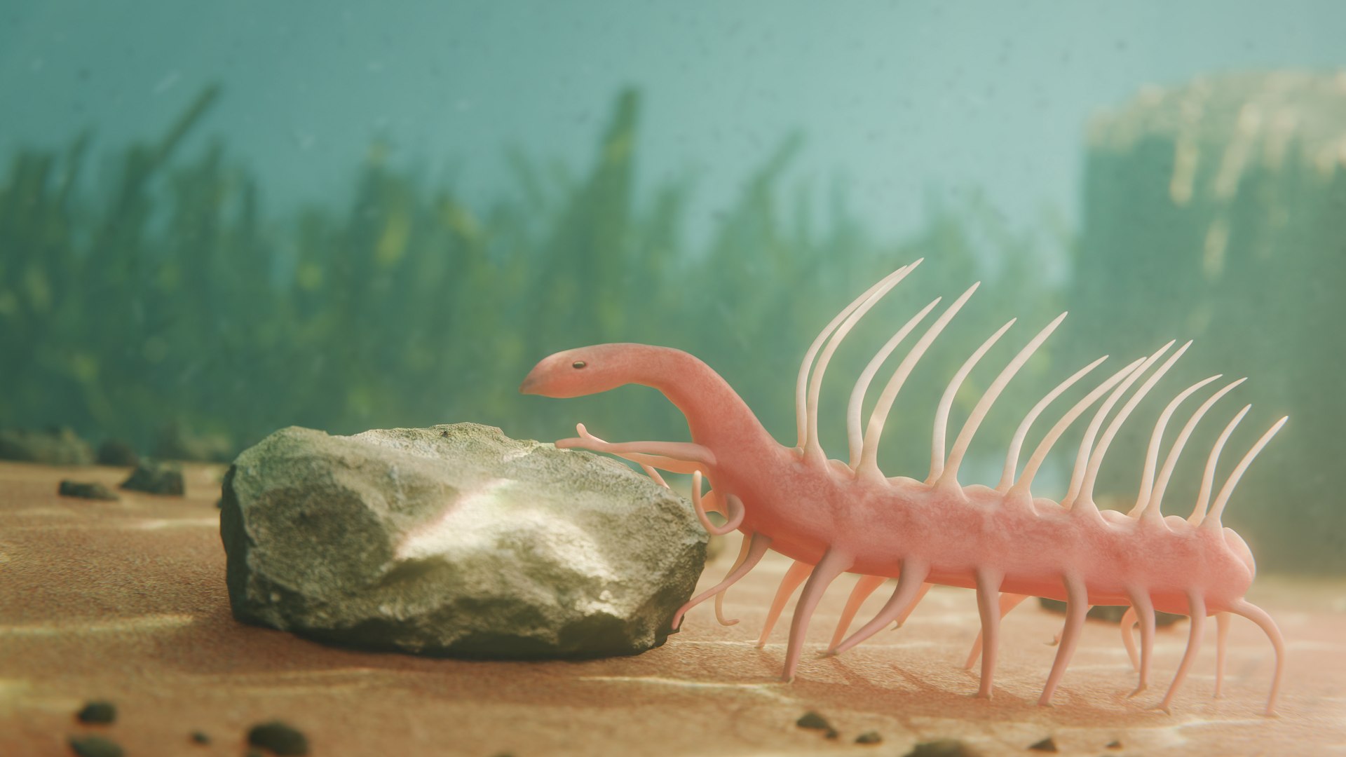 3D Hallucigenia - TurboSquid 2329483