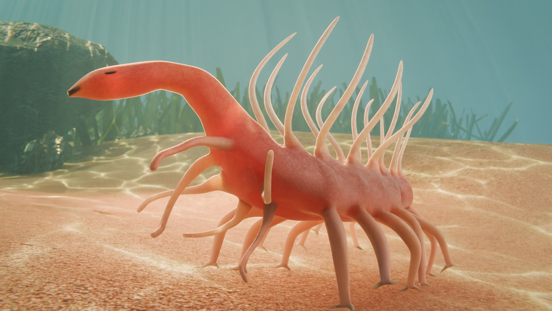 3D Hallucigenia - TurboSquid 2329483