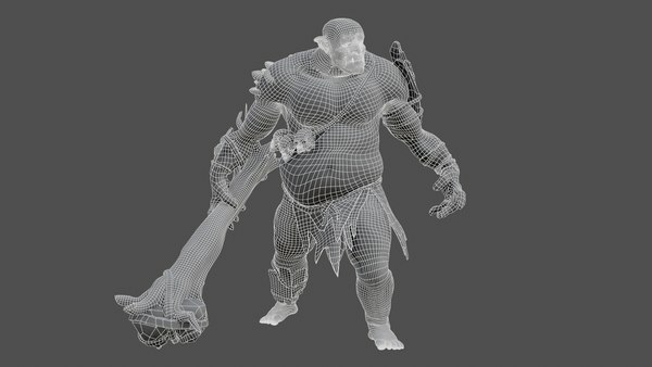 Ogre 3D model - TurboSquid 1795242