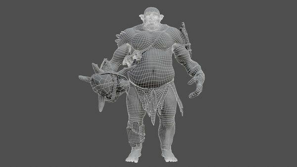 Ogre 3D model - TurboSquid 1795242