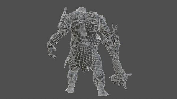 Ogre 3D model - TurboSquid 1795242