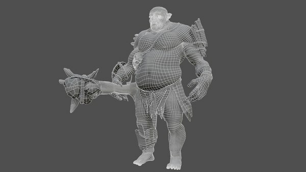 Ogre 3D model - TurboSquid 1795242