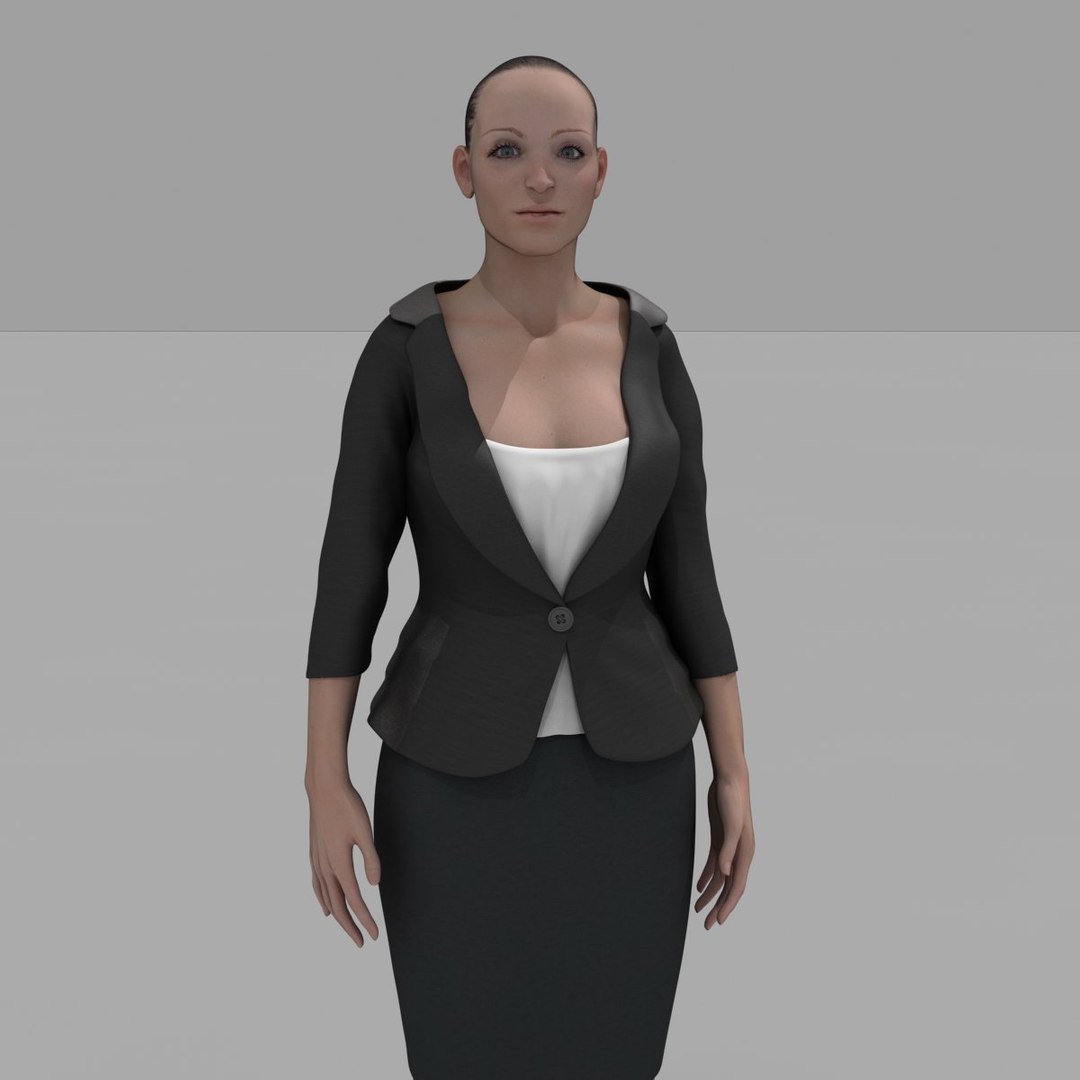 character hd 3d obj