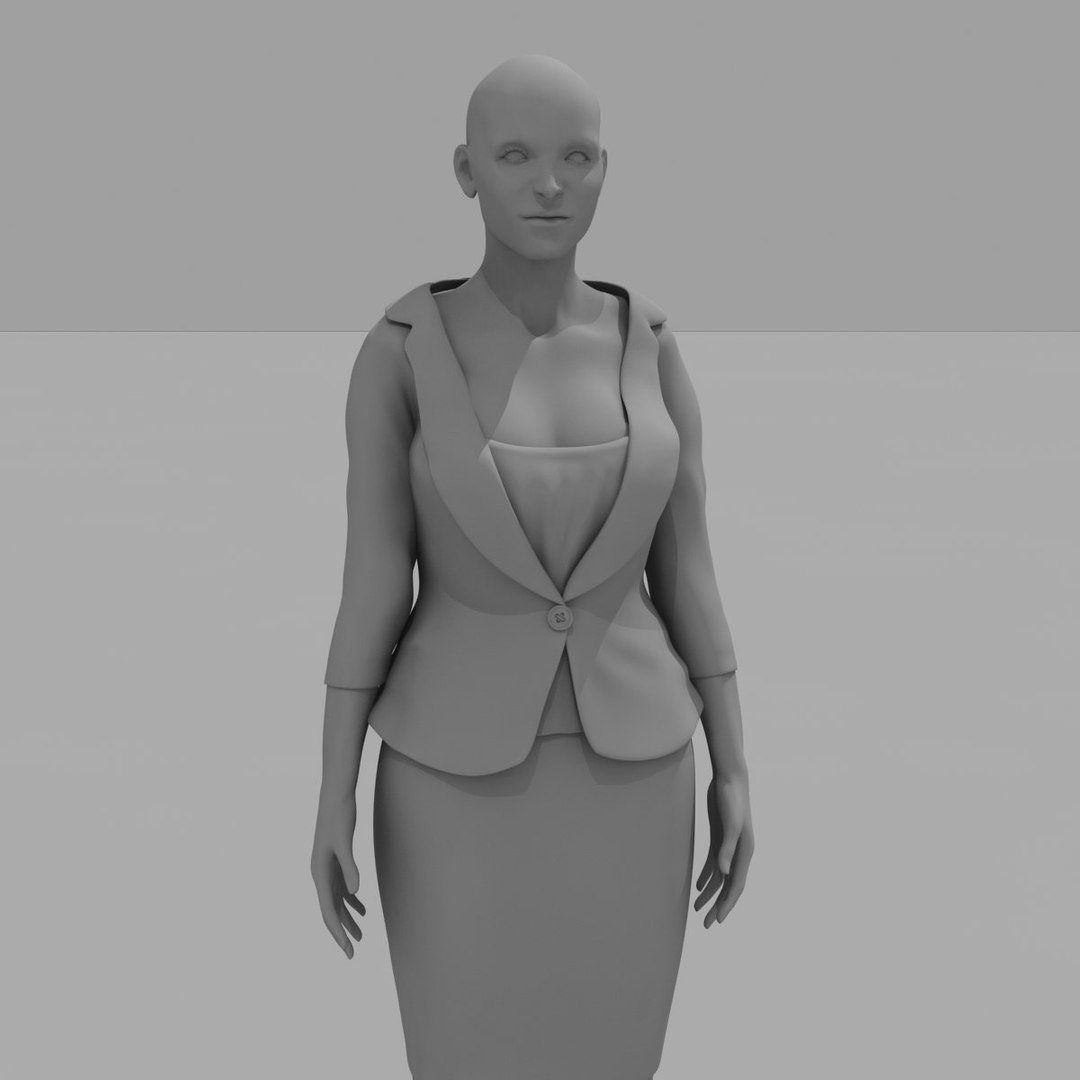 character hd 3d obj