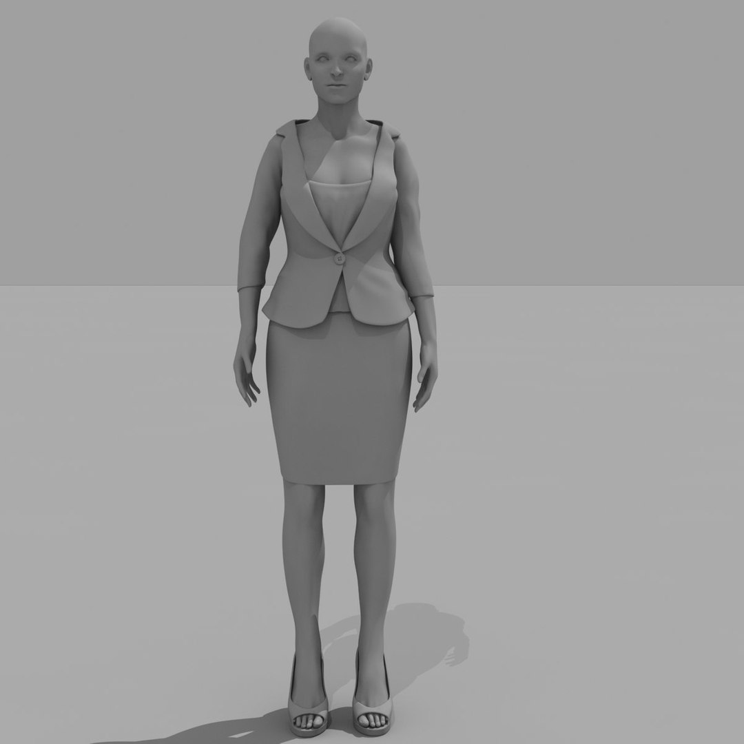 character hd 3d obj
