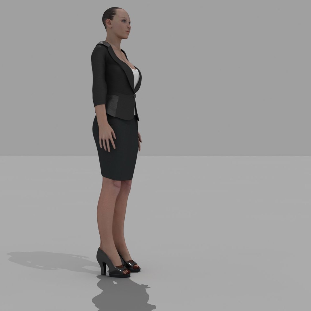 character hd 3d obj
