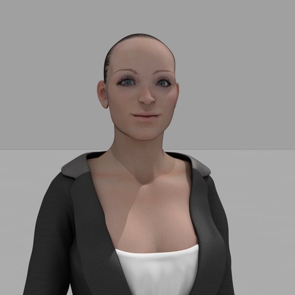 3D Receptionist Models | TurboSquid
