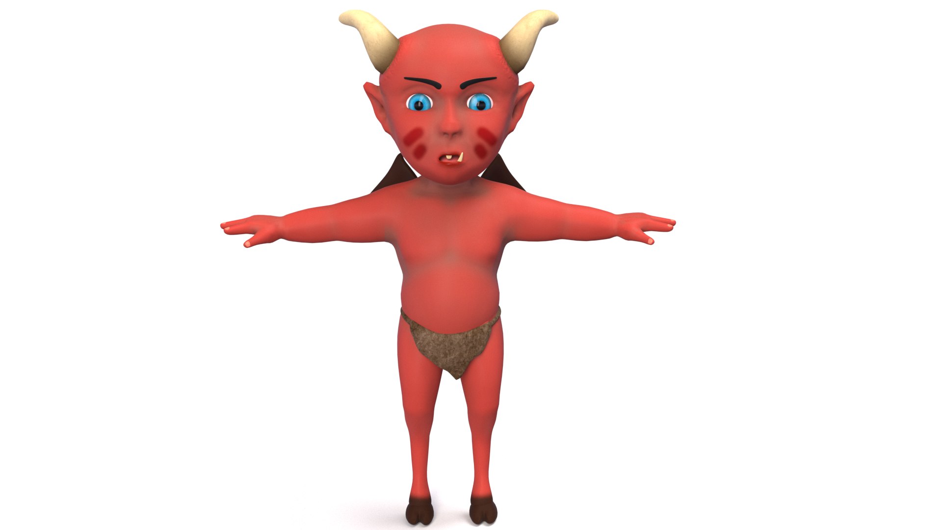 3D Baby Demon - TurboSquid 1708272