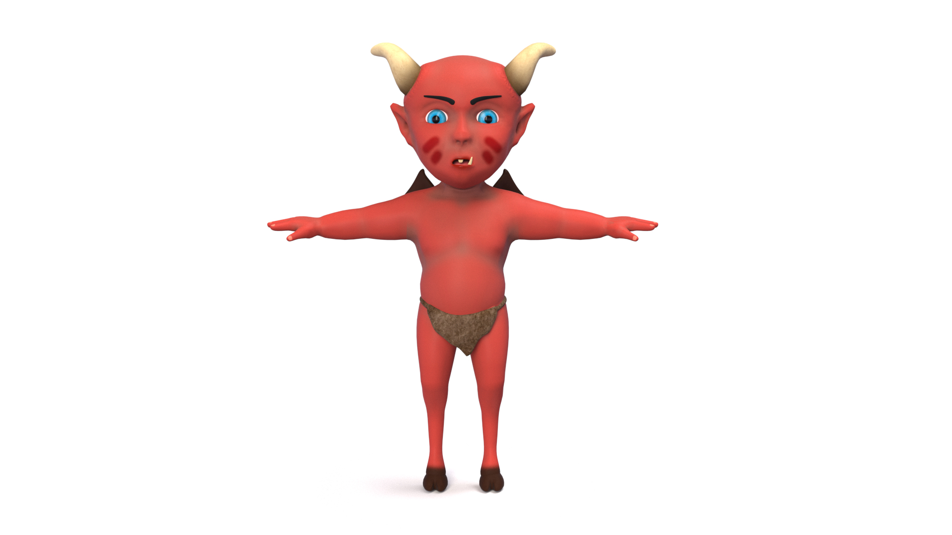 3D Baby Demon - TurboSquid 1708272