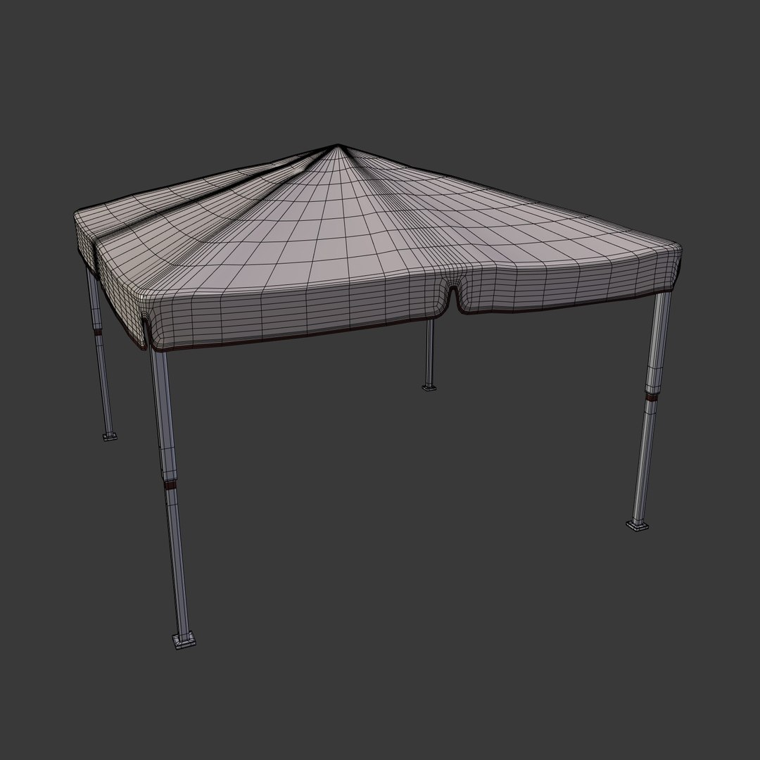 3D Party Tent Model - TurboSquid 1290361