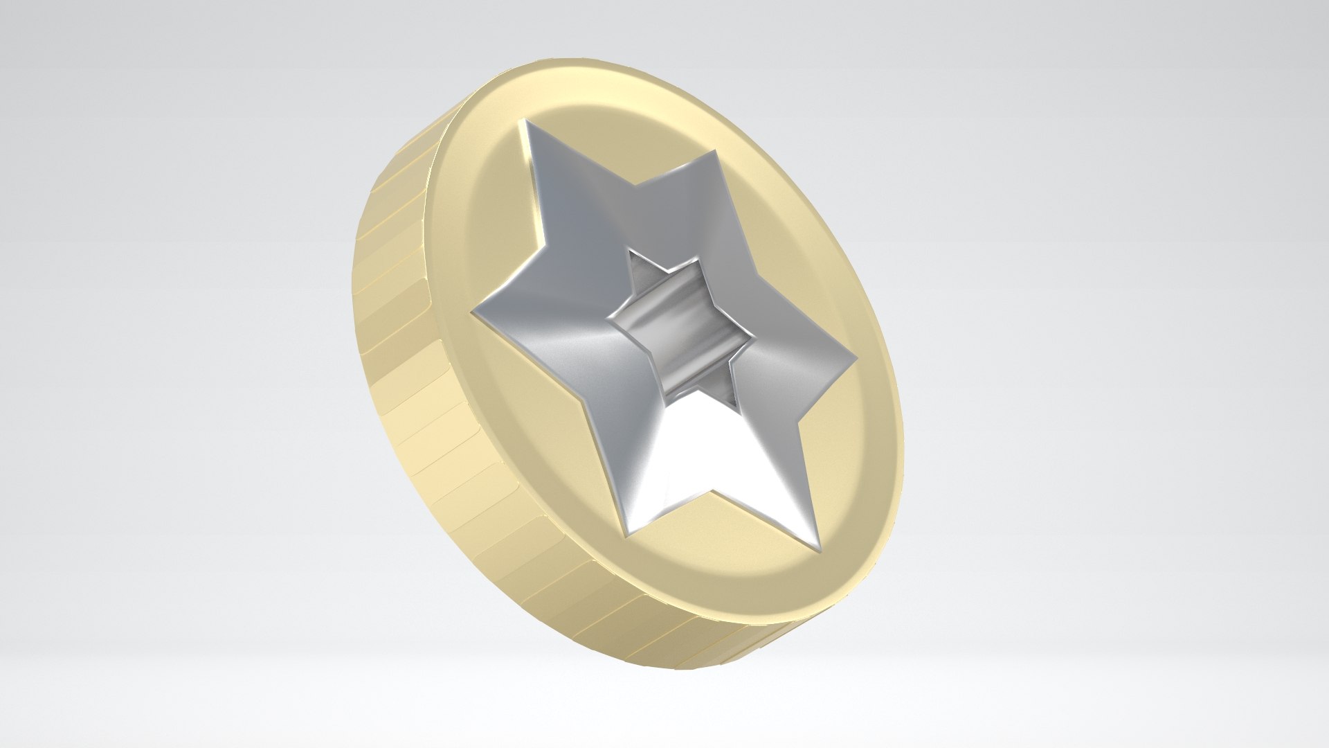 3D Model Gold Game Coin - TurboSquid 2399110