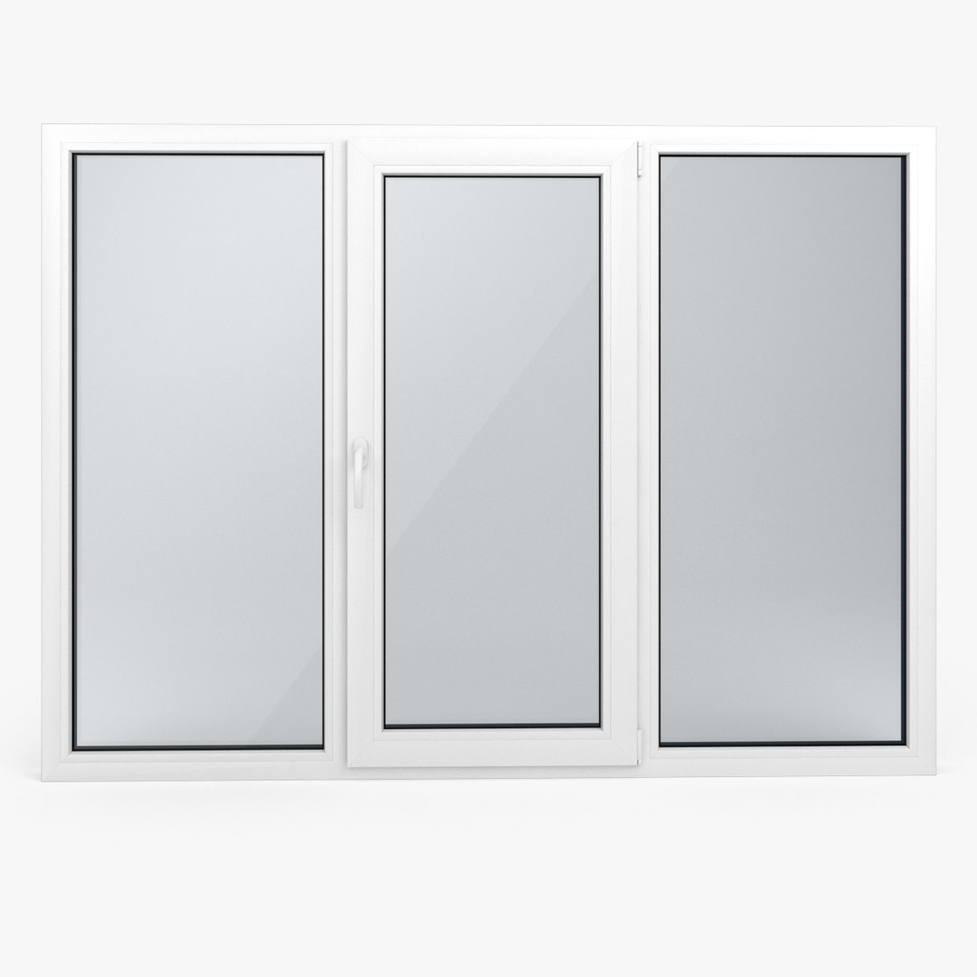 3dsmax Modern Pvc Window
